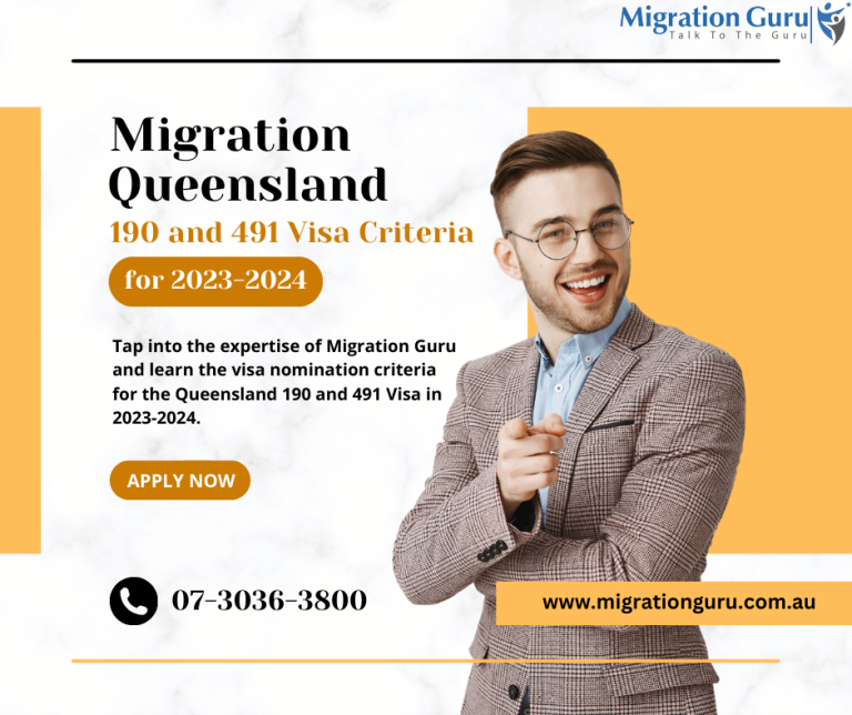 Migration Queensland 190 and 491 Visa Criteria for 2023-2024