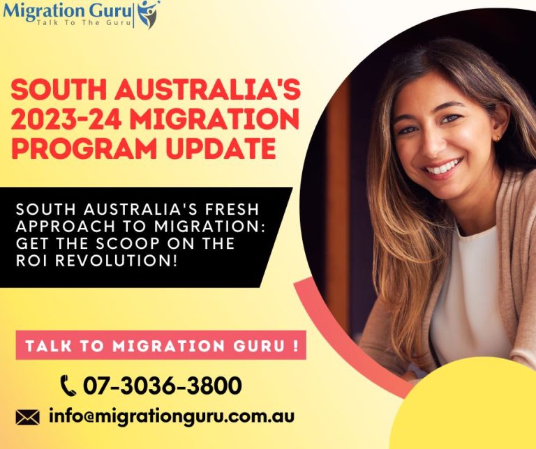 South Australia has opened its migration program for 2023-24