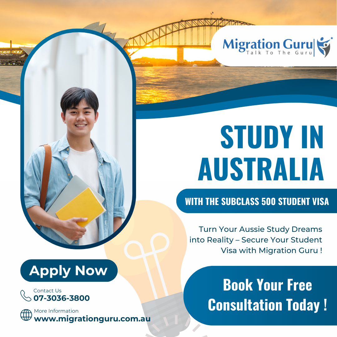 Study in Australia with the Subclass 500 Student Visa
